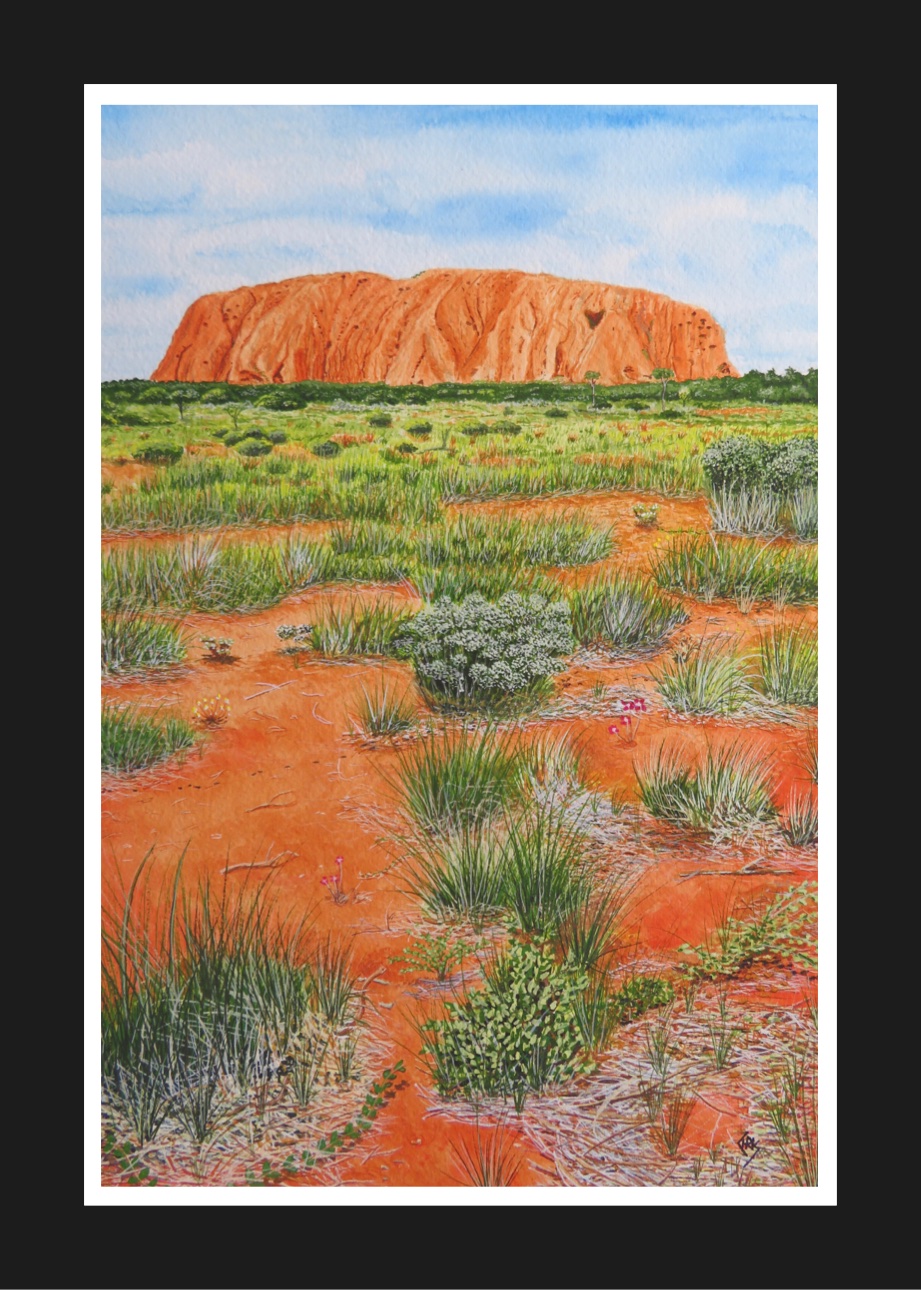 Uluru Dreaming – Detail | Chris Osborne Art