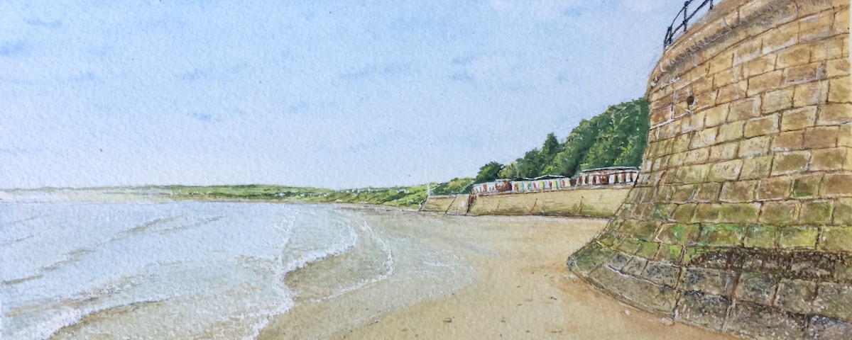 Filey Sea Wall | Chris Osborne Art