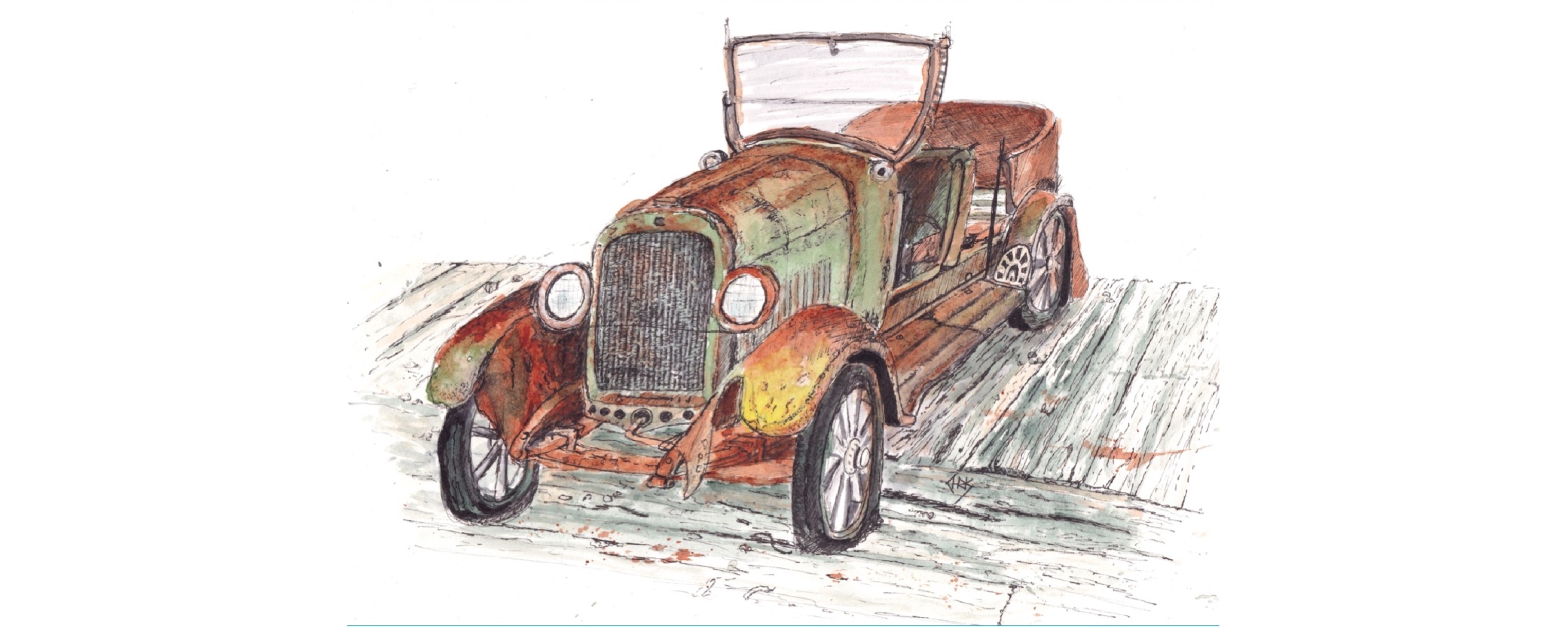 Dodge Brother Touring | Chris Osborne Art