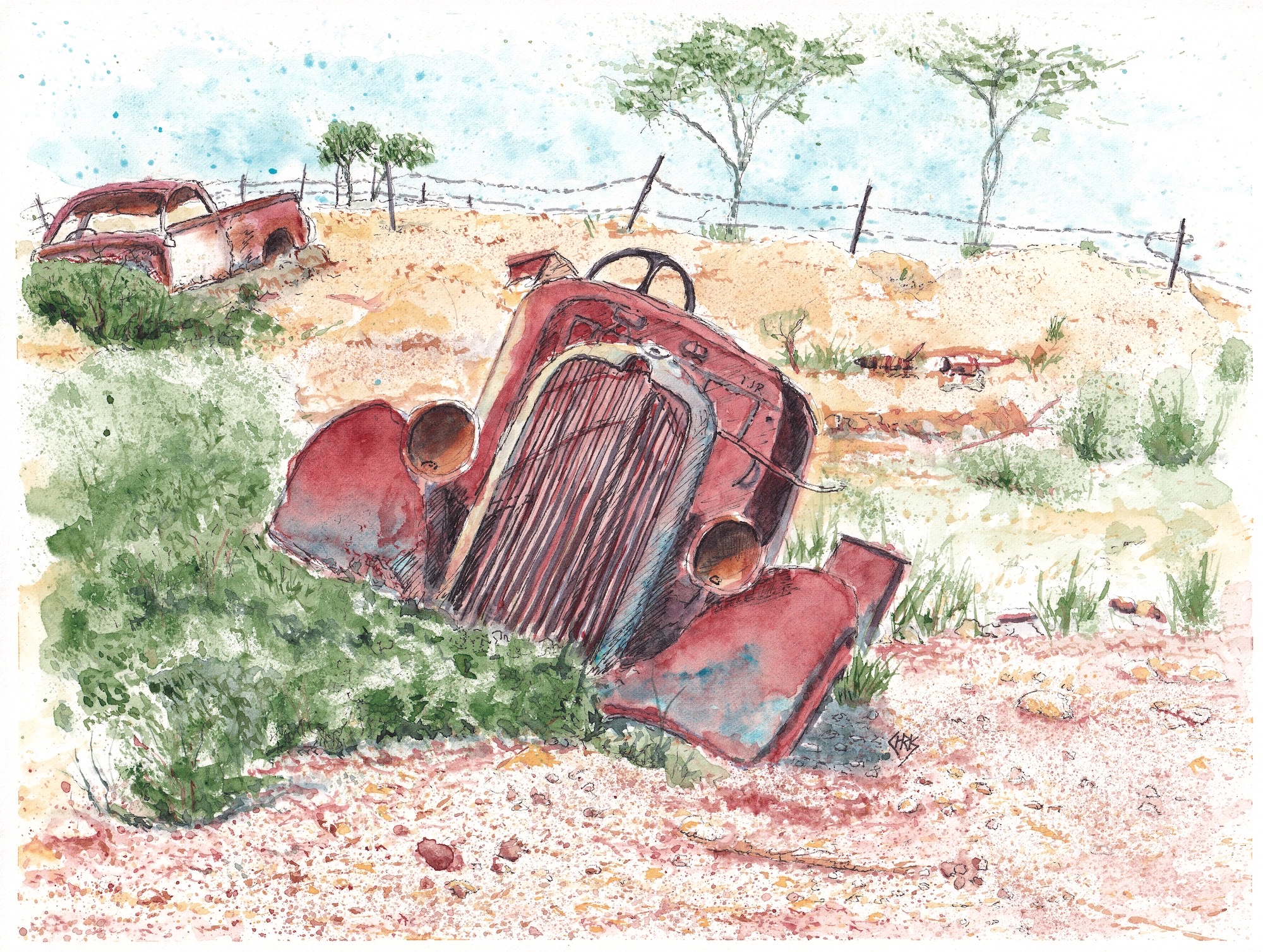 Picture of Dilapidation | Chris Osborne Art