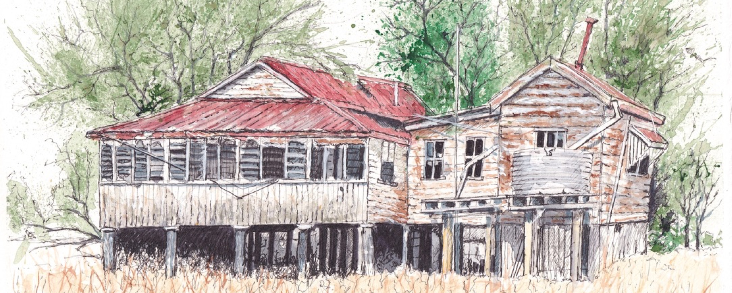 Old Station Masters House | Chris Osborne Art